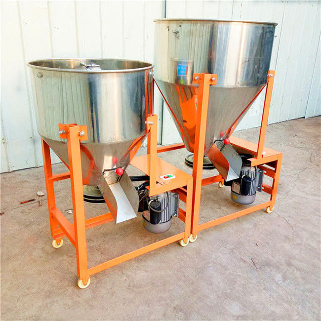 1.5*0.65*0.82m Cattle Feed Grinder Drum Mixer For Poultry Feed 4kw