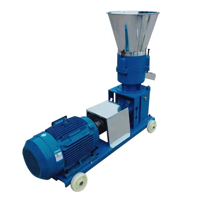 Electric 3kw-30kw Chicken Cattle Poultry Feed Pellet Machine customized ...