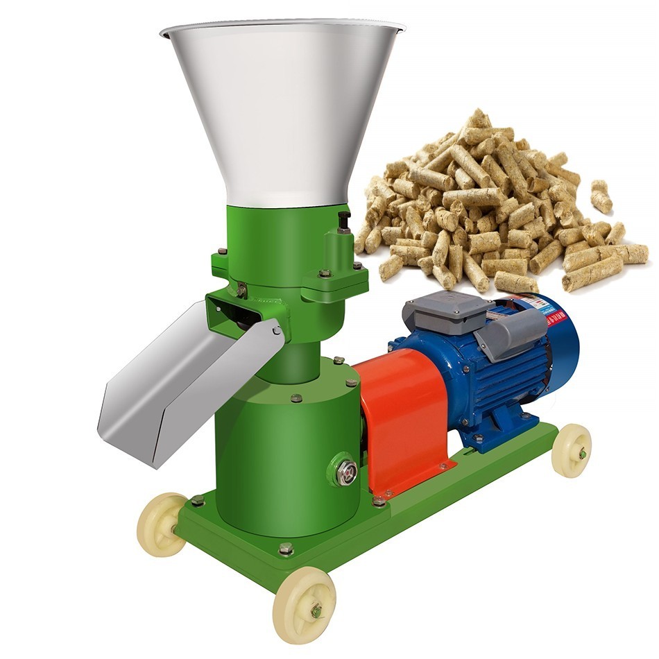 Small Automated Chicken Feed Making Machine Animal Feed Pellet Machine ...