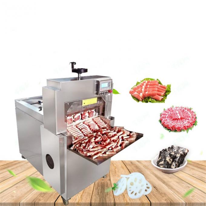 MIKIM 400W Meat Processing Machine Fresh Meat Slicer CNC Control