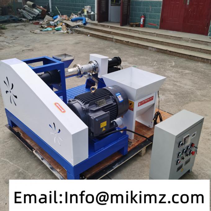 What is a twin-screw extrusion puffing machine?